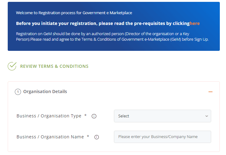 All about GeM Portal Registration - GeM Portal Course